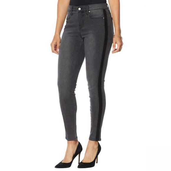 Colleen Lopez | Jeans | Nwt Colleen Lopez Petite Side Stripe Skinny ...